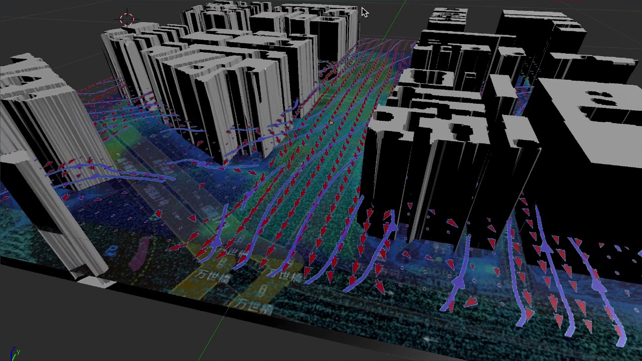 How to make Realtime Building wind visualization - YouTube