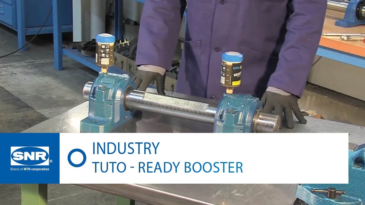 Ready Booster, single point lubricator system - SNR - YouTube
