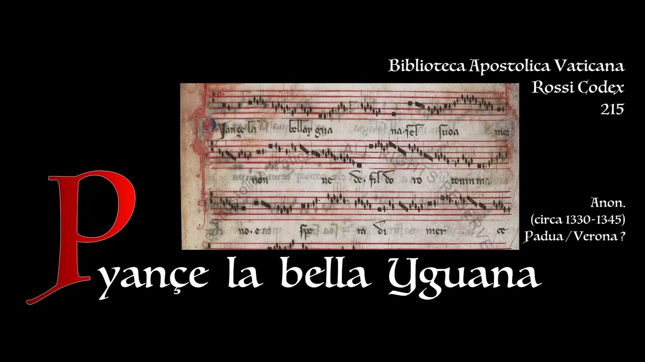 Rossi Codex ___ Pyance la bella Yguana - YouTube