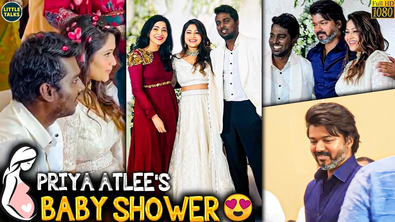 Atlee Wife Priya-க்கு நடந்த Baby Shower - Thalapathy Vijay's Surprise ...
