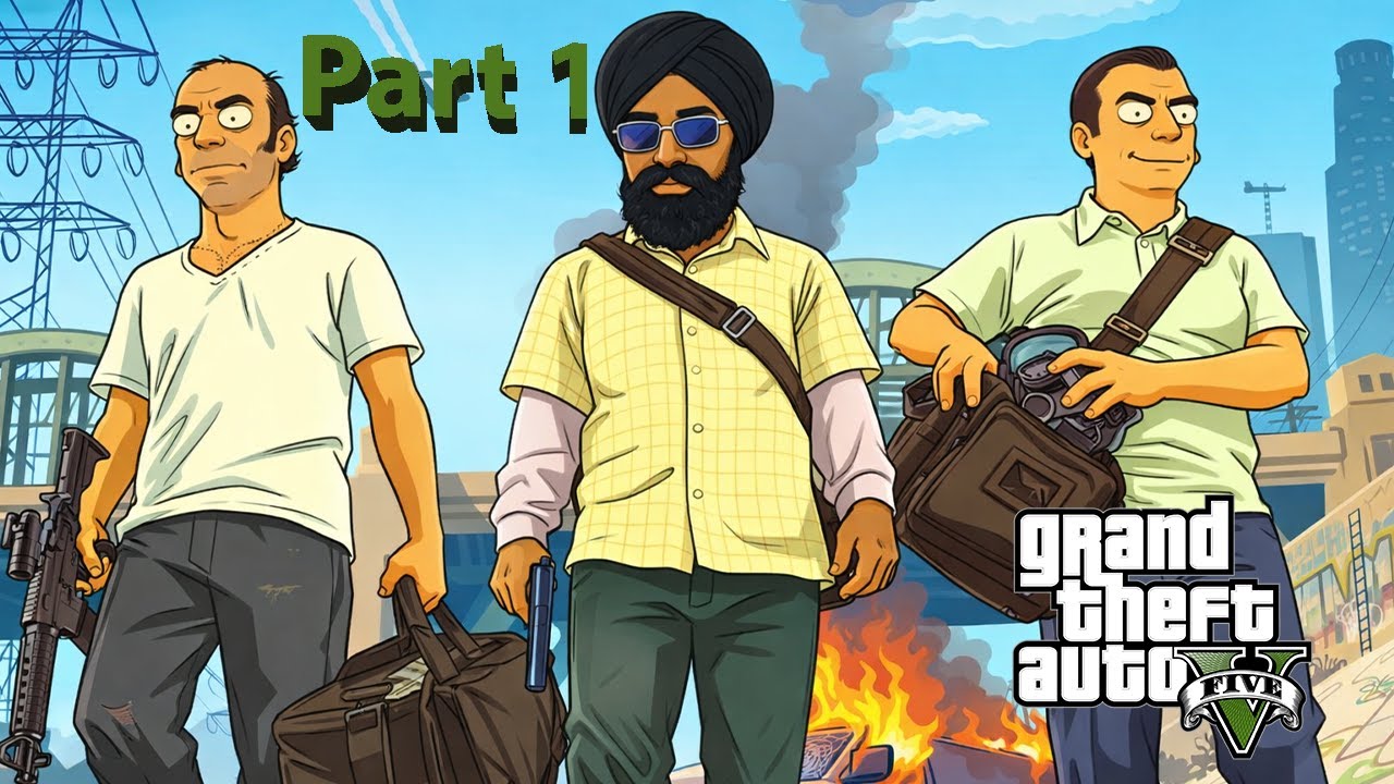 Drunk in GTA 5 😂 | Funny GTA 5 Gameplay Part 1 | Indian Gamer Reactions ...