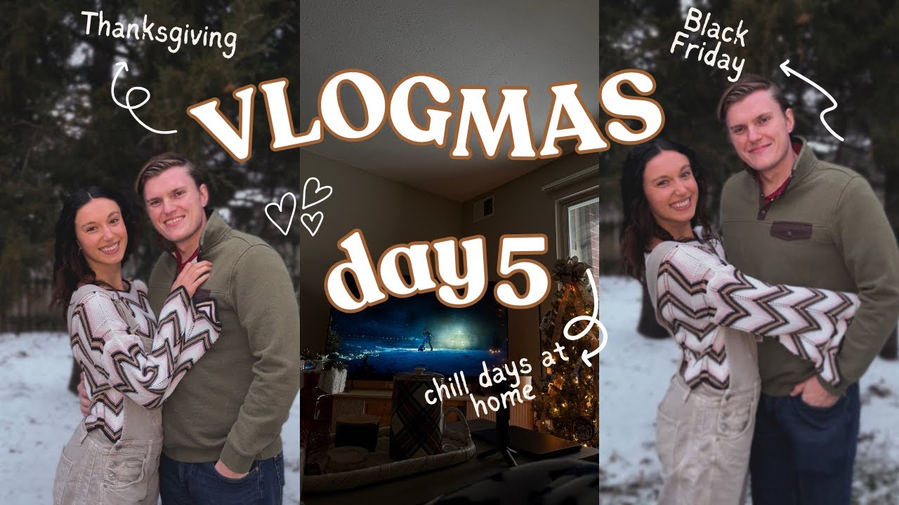 VLOGMAS 05 | party bus, thanksgiving, chill days at home - YouTube
