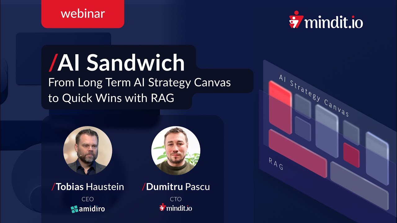 AI Sandwich: From Long Term AI Strategy to Quick Wins with RAG Webinar - YouTube