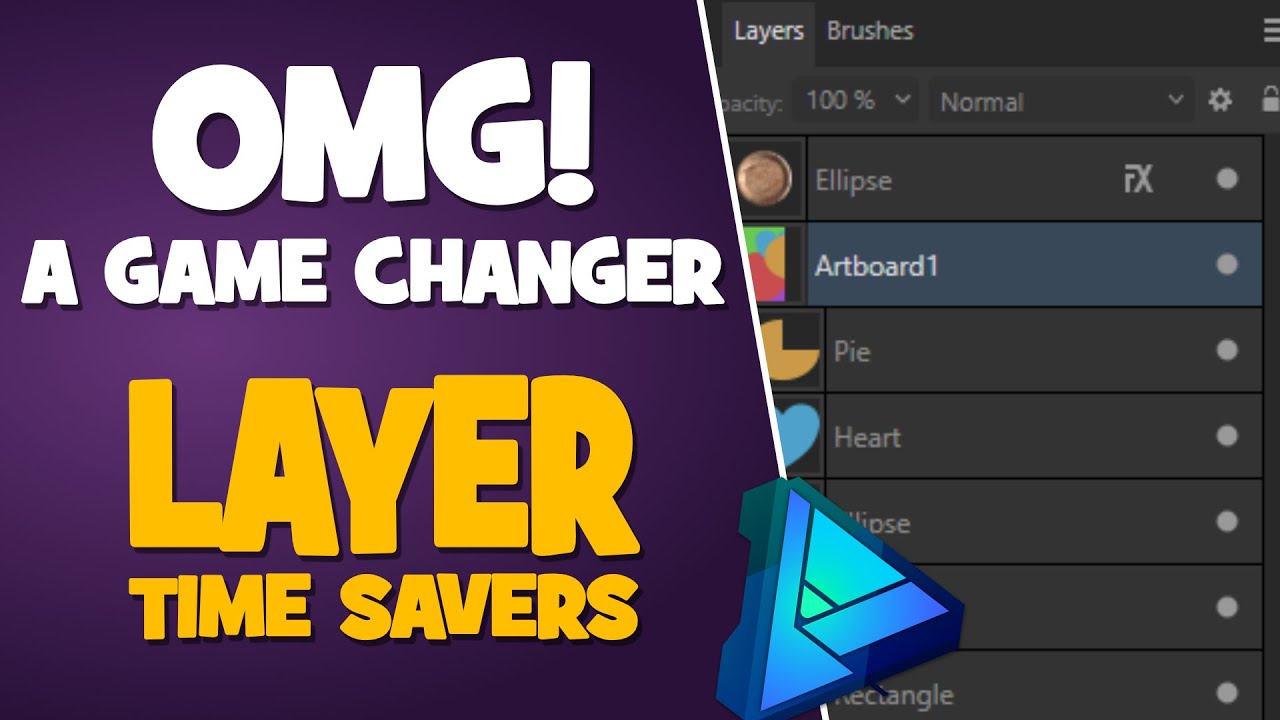 Affinity Designer Layers: Tips for Better Organization - YouTube