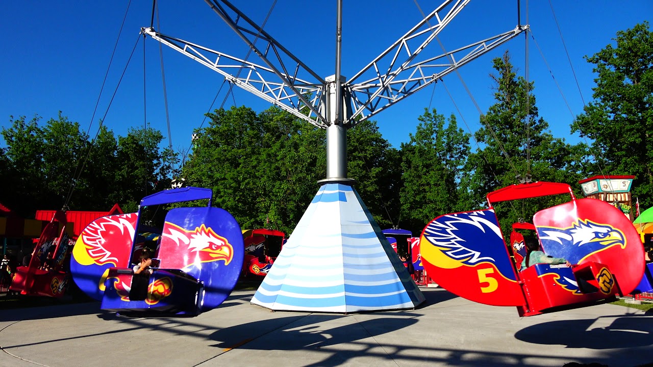 Flying Eagles Kiddie Ride Canada's Wonderland Snoopy Planet Kidsville ...