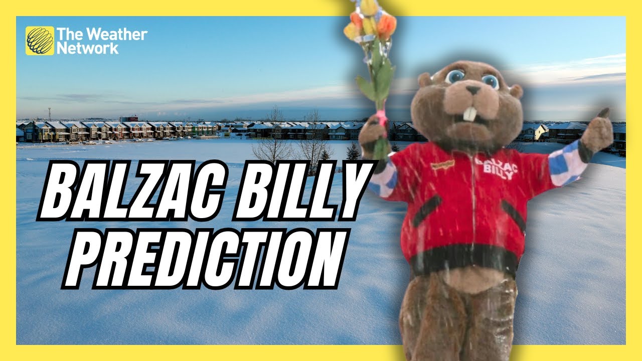 Alberta's Own Balzac Billy Makes His Prediction In Frigid Temperatures ...