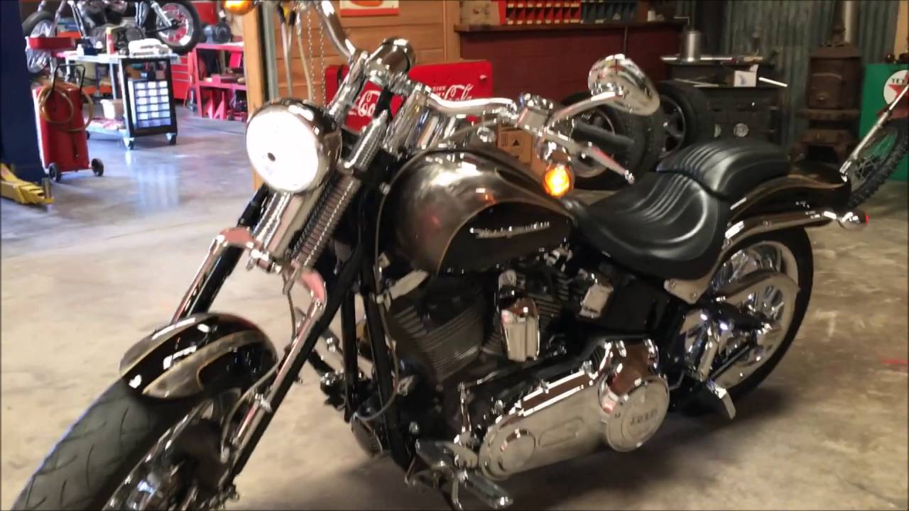 4 SALE $14,995 ONLY 8K MILES 2008 HARLEY-DAVIDSON Sceamin' Eagle FXSTS ...