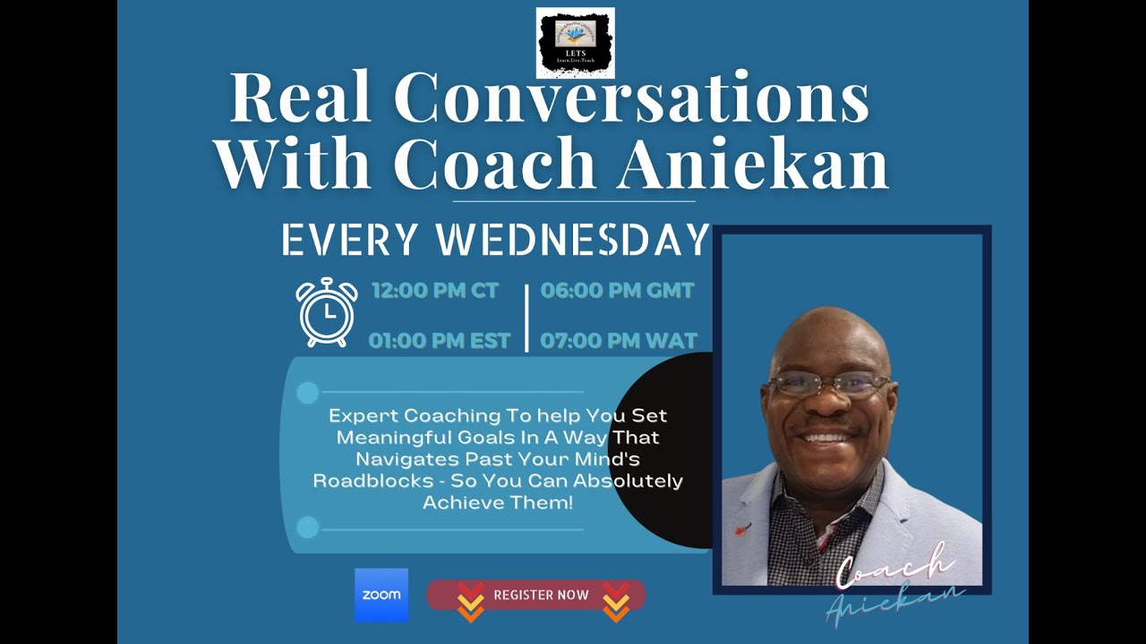 Episode #50 - Real Conversations with Coach Aniekan© - YouTube
