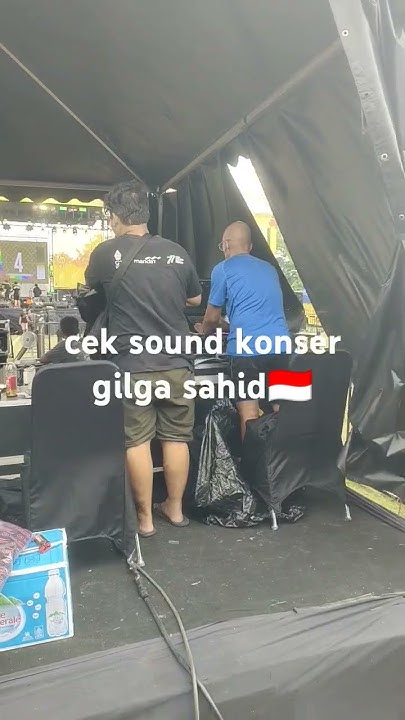persiapan konser gilga sahid - YouTube