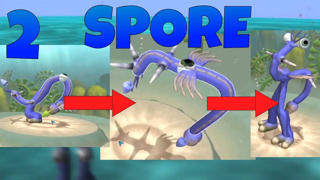 Trying not to create a monstrosity of an alien creature in Spore - YouTube