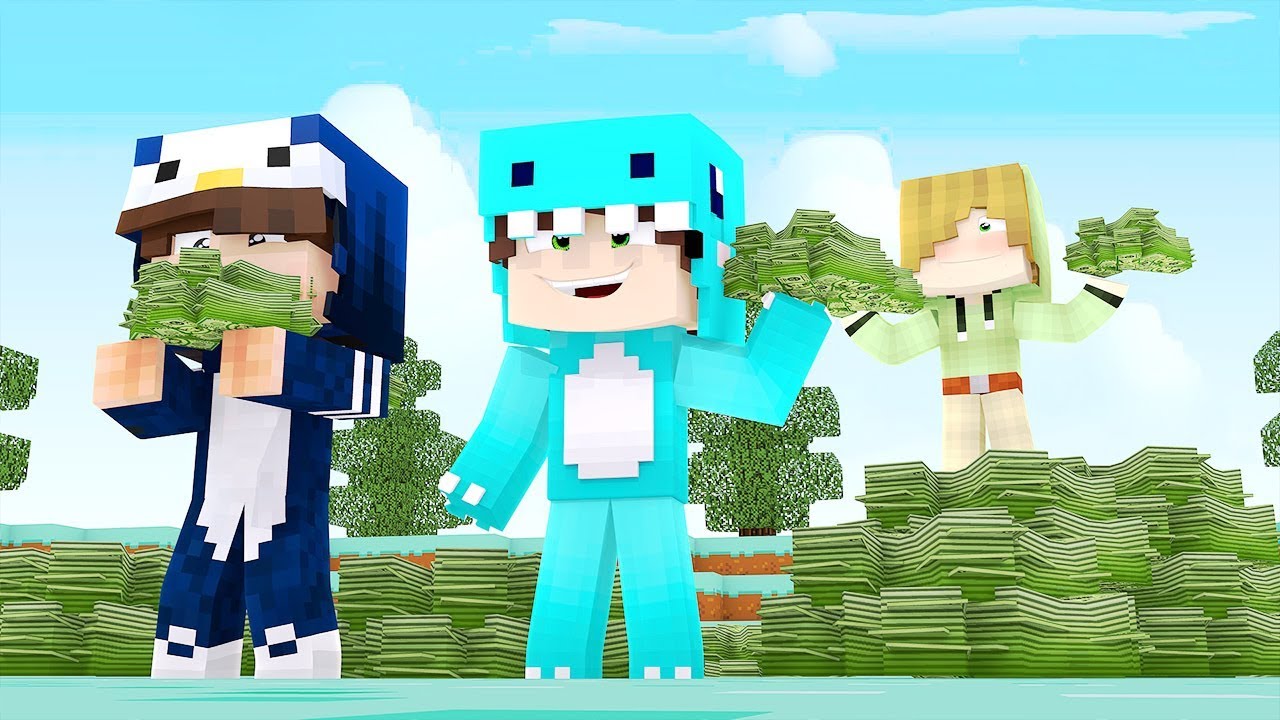 MILO SE CONVIRTIÓ EN MILLONARIO 😀 MINECRAFT ROLEPLAY - YouTube
