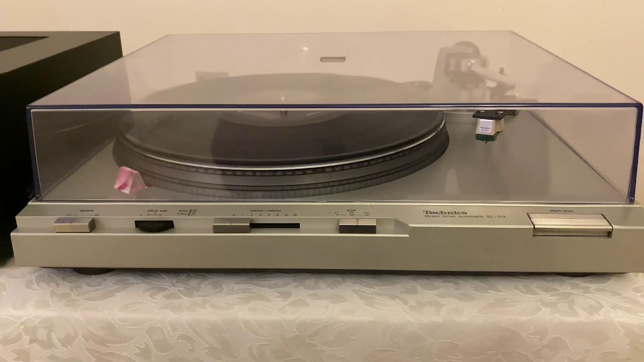 Technics SL-D3 Turntable - YouTube