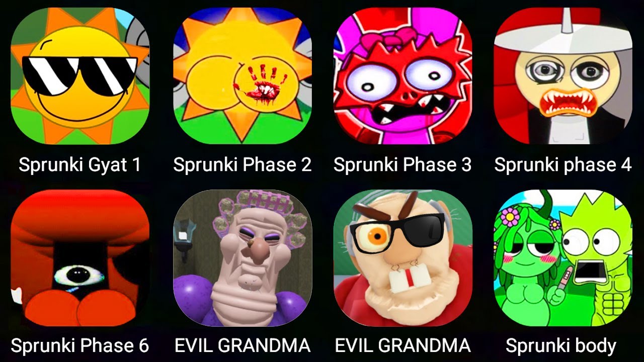 Sprunki Sinner But Everyone, Sprunki Gyat 6,Sinner Sus Mod, Sinner Sua ...