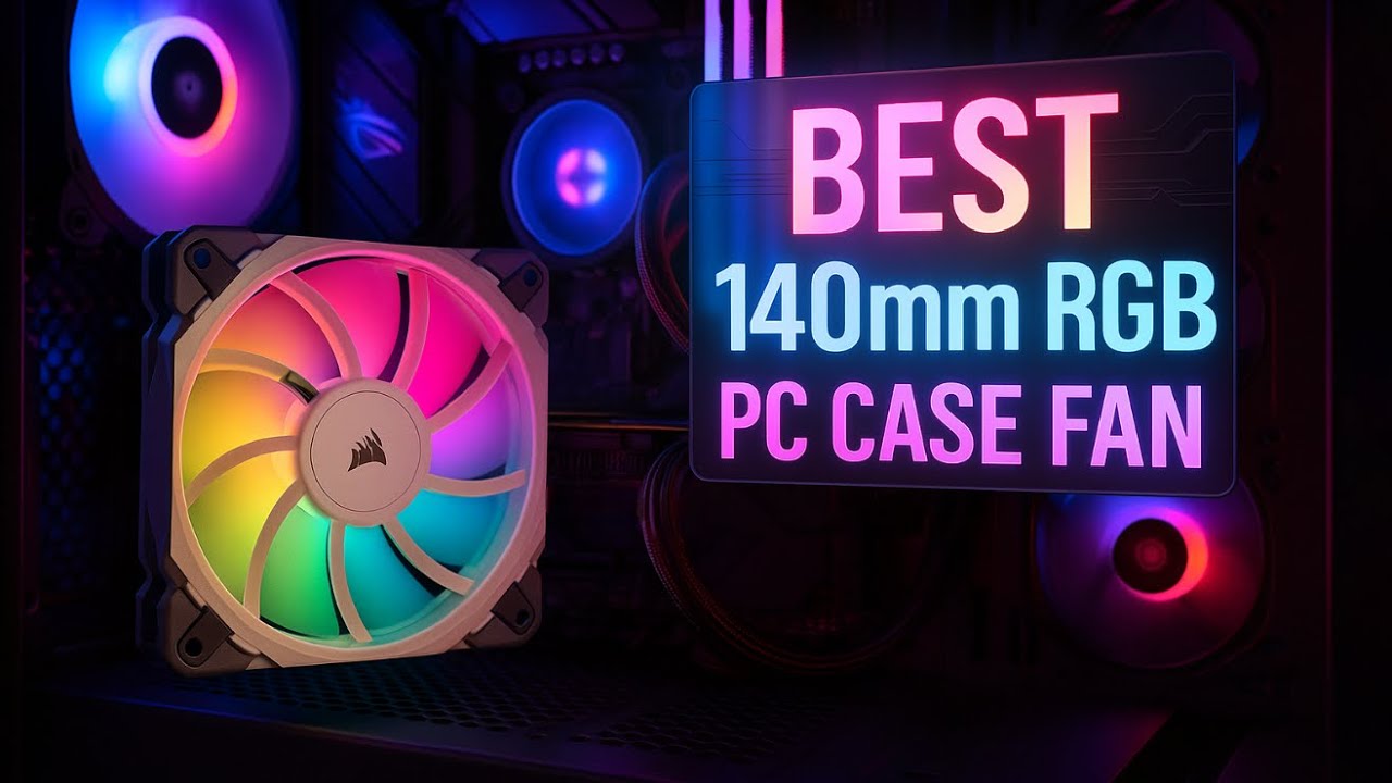 Best 140mm RGB PC Case Fan for Ultimate Cooling & Aesthetics! - YouTube