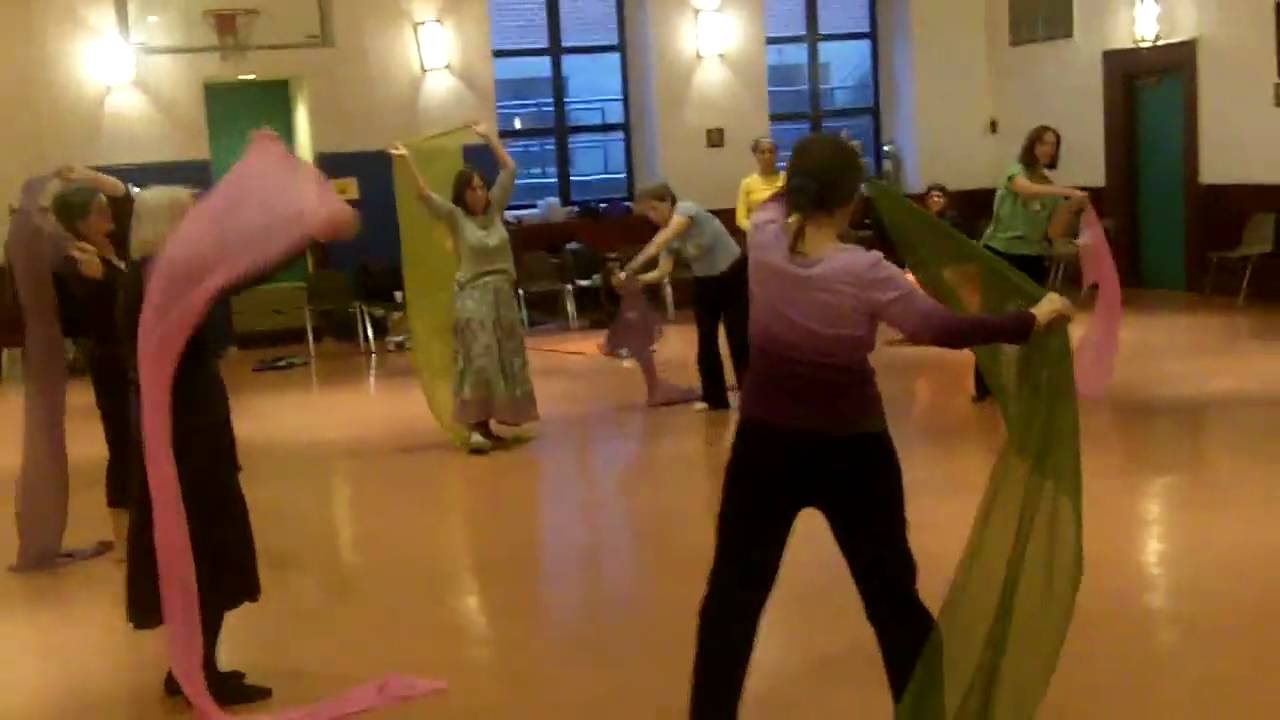 Sacred Dance Guild Workshop - Fabric Dance - YouTube