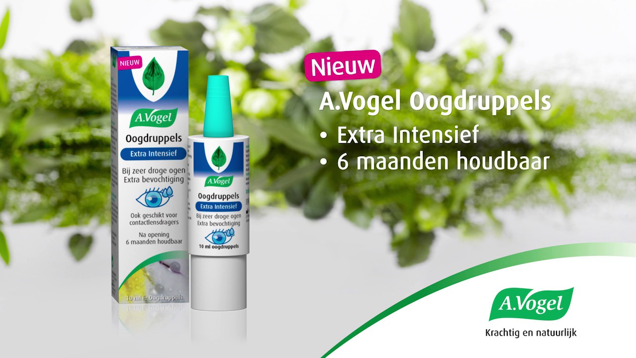A.Vogel Oogdruppels Extra Intensief - Spot 2019 - YouTube