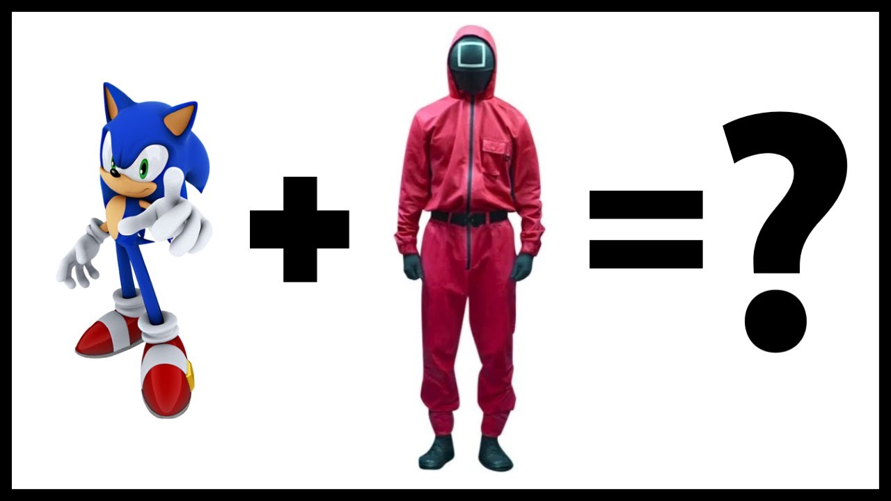 Sonic Characters + Squid Game = ? What Is The Outcome? - YouTube