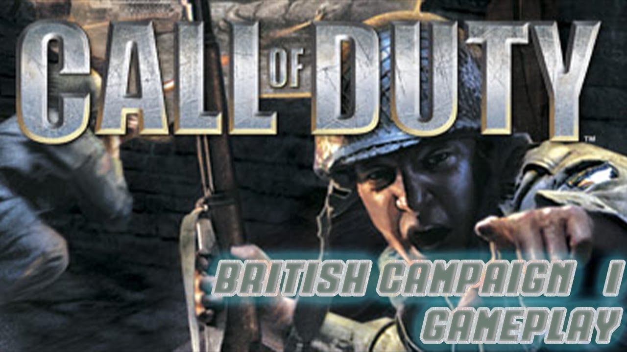 Call of Duty Gameplay Walkthrough: British Campaign I (Part 2) (NO ...