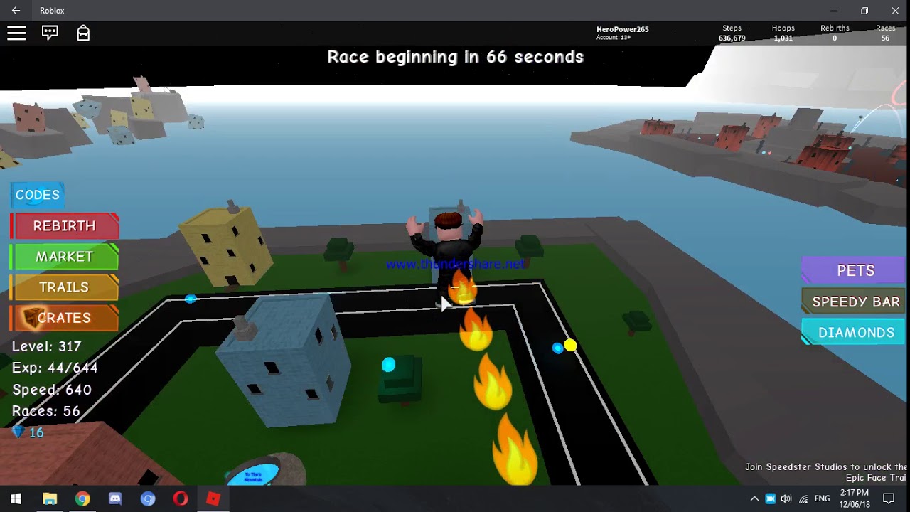 Level 317 in Roblox speed simulator 2 - YouTube