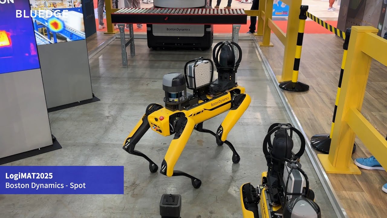 【物流ロボット】Boston Dynamics - Spot | LogiMAT2025 - YouTube