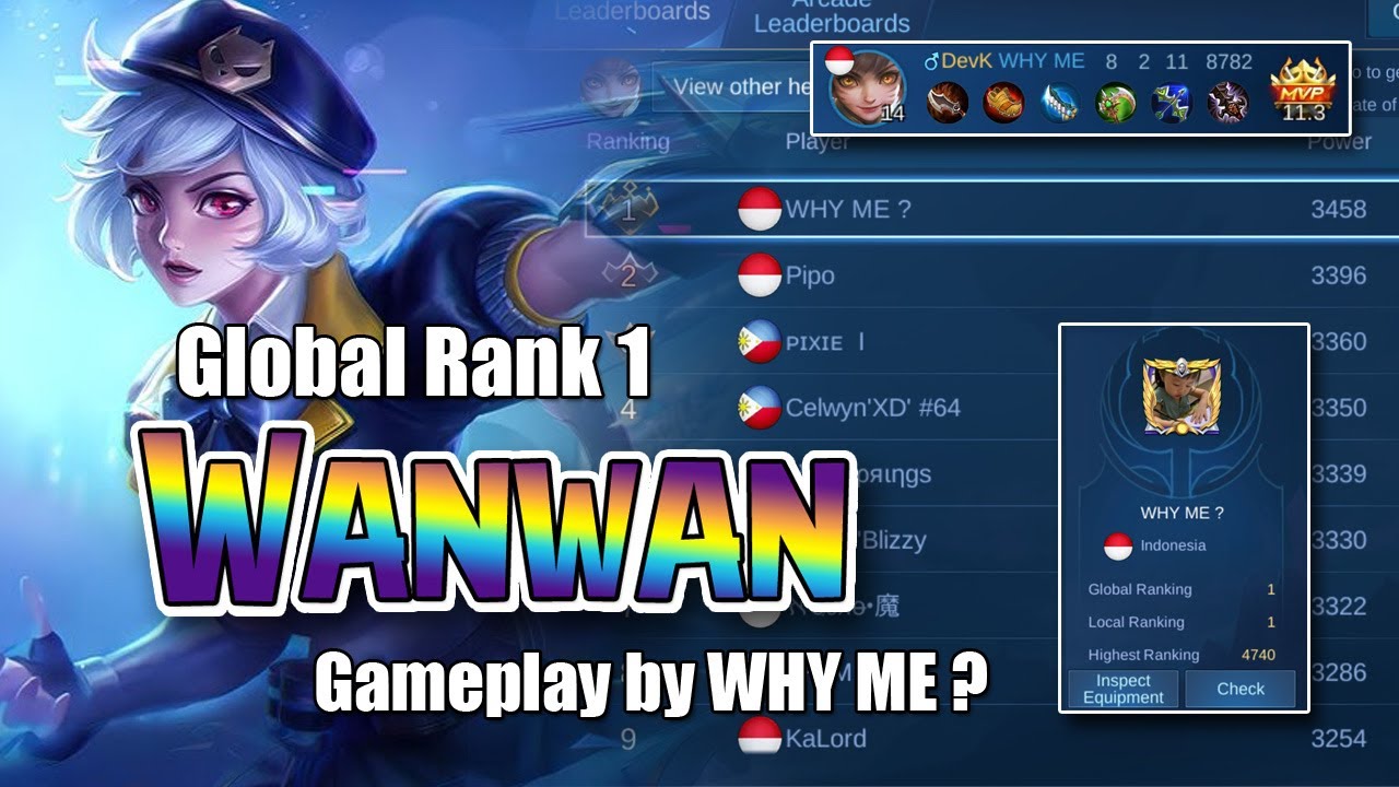 Global Rank 1 Wanwan Shoujo Commander - Top Player Gameplay by WHY ME ...