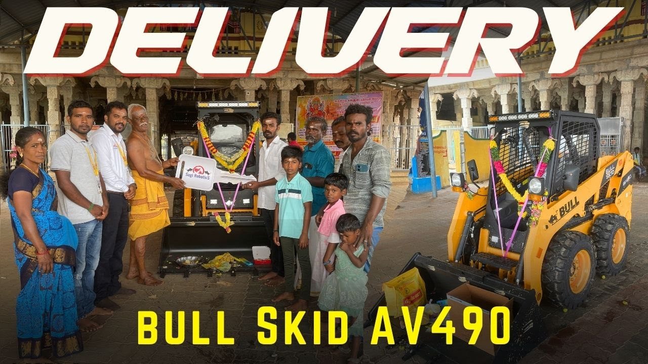 Bull Skid 01st Machine Delivery moments - YouTube