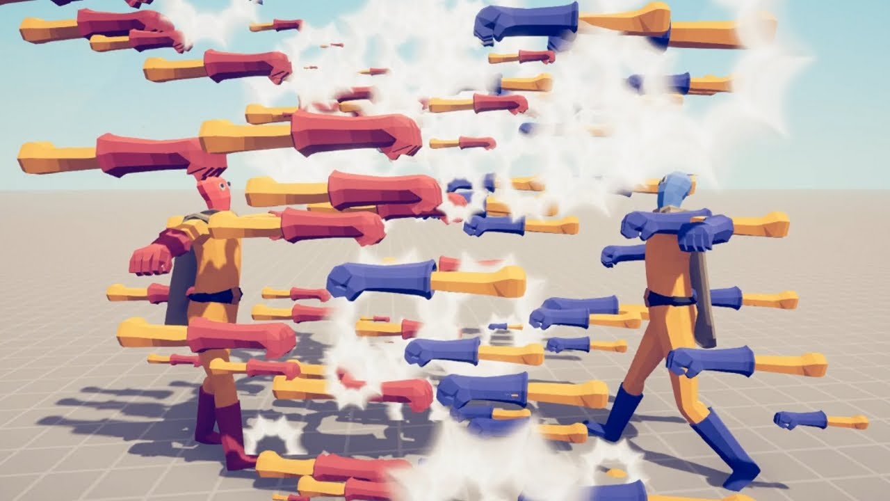 NEW SAITAMA ONE PUNCH MAN vs ALL UNITS TABS Mod Totally Accurate Battle ...