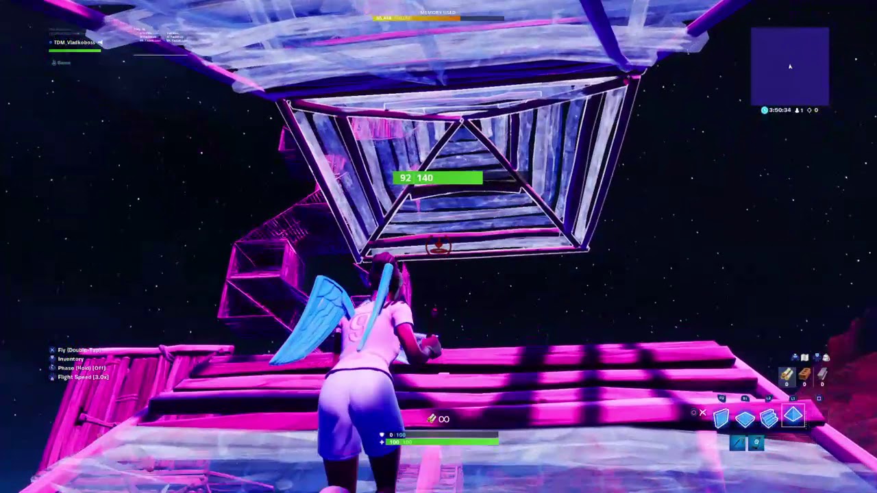 Fortnite free building / settings / Ps4/Xbox - YouTube