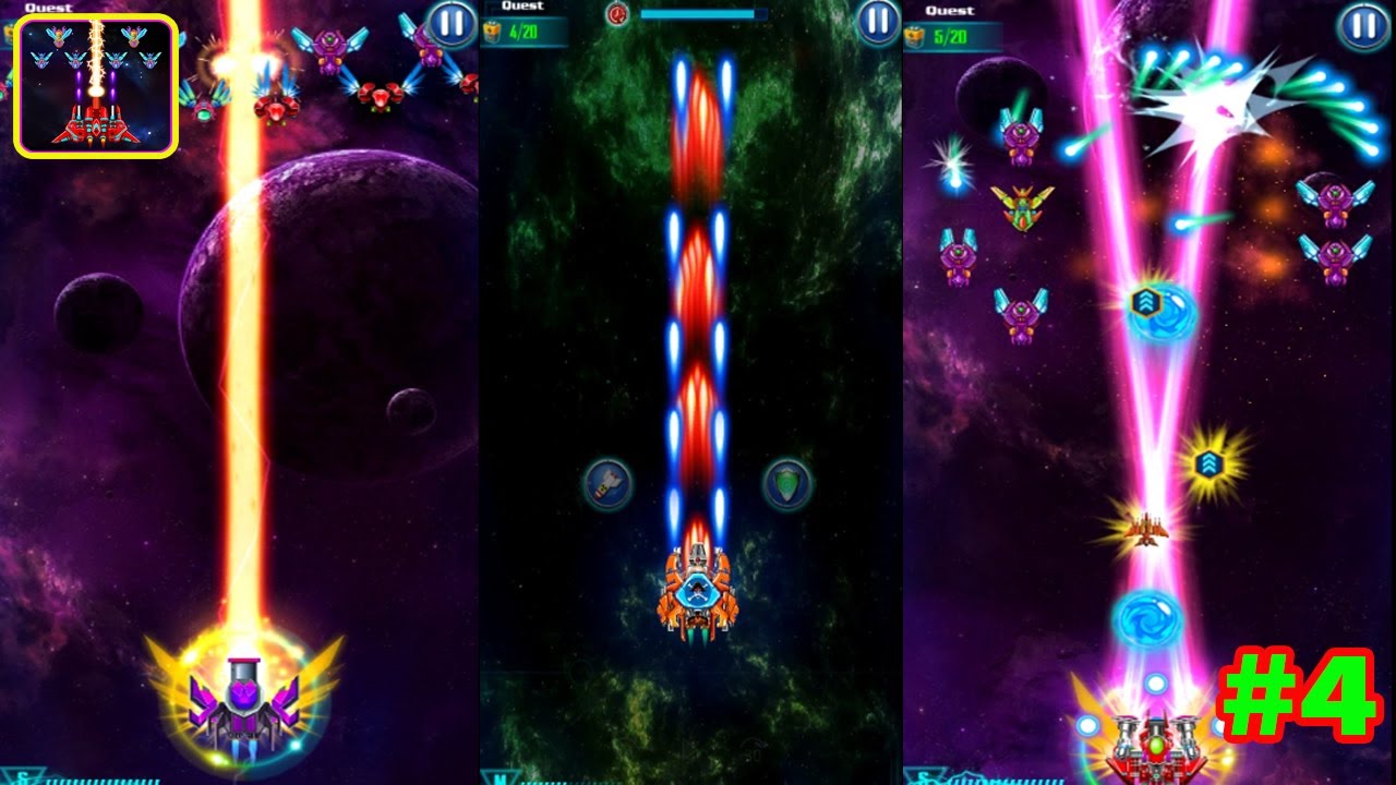 GALAXY ATTACK: ALIEN SHOOTER | Best Relax Game Mobile - Levels 14-17 ...