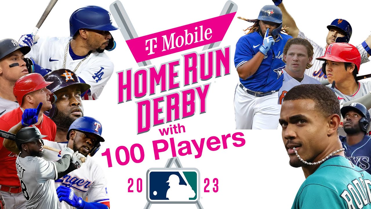 100 Player Home Run Derby - YouTube