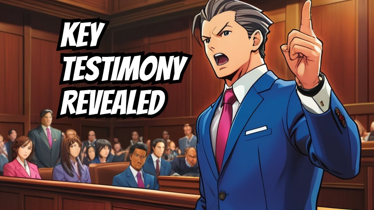The Key is The Key Witness l Phoenix Wright Justice For All Case 2 Part ...
