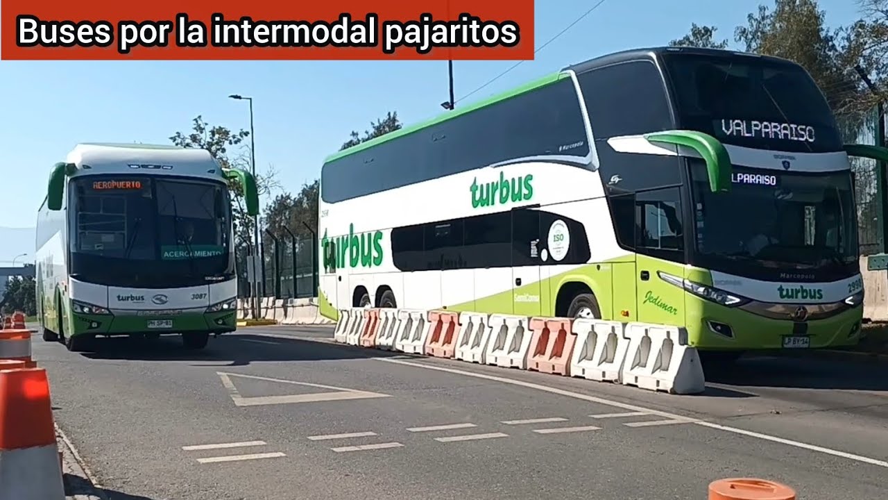 Buses por la intermodal pajaritos - YouTube
