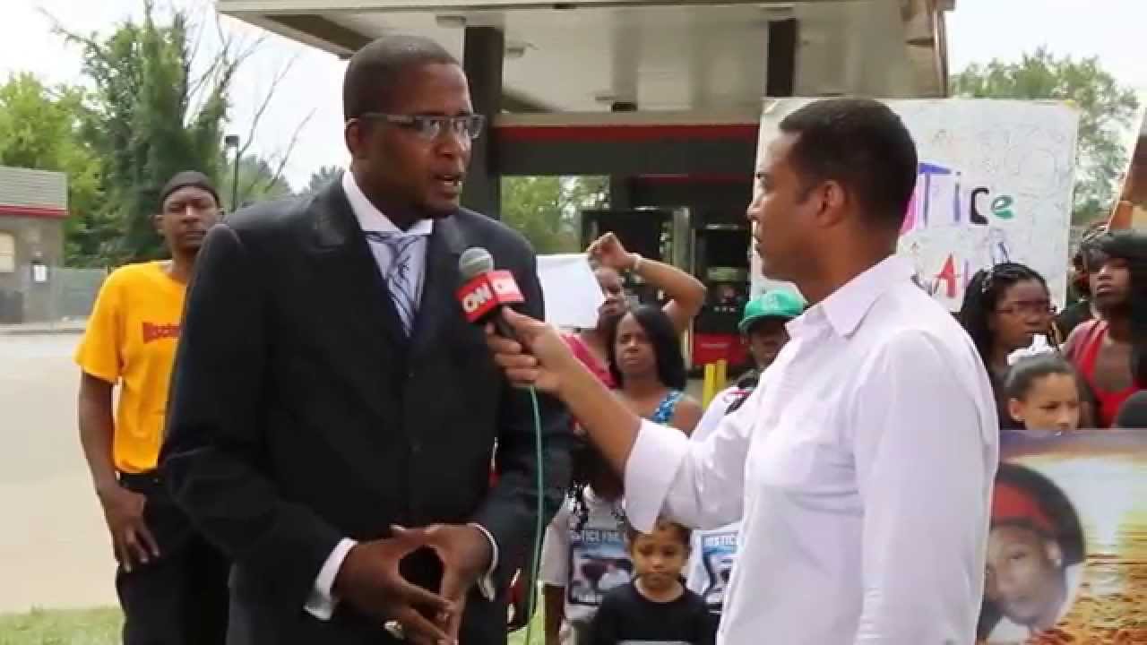 Brother Malik Shabazz seeking peace with CNN reporter - YouTube