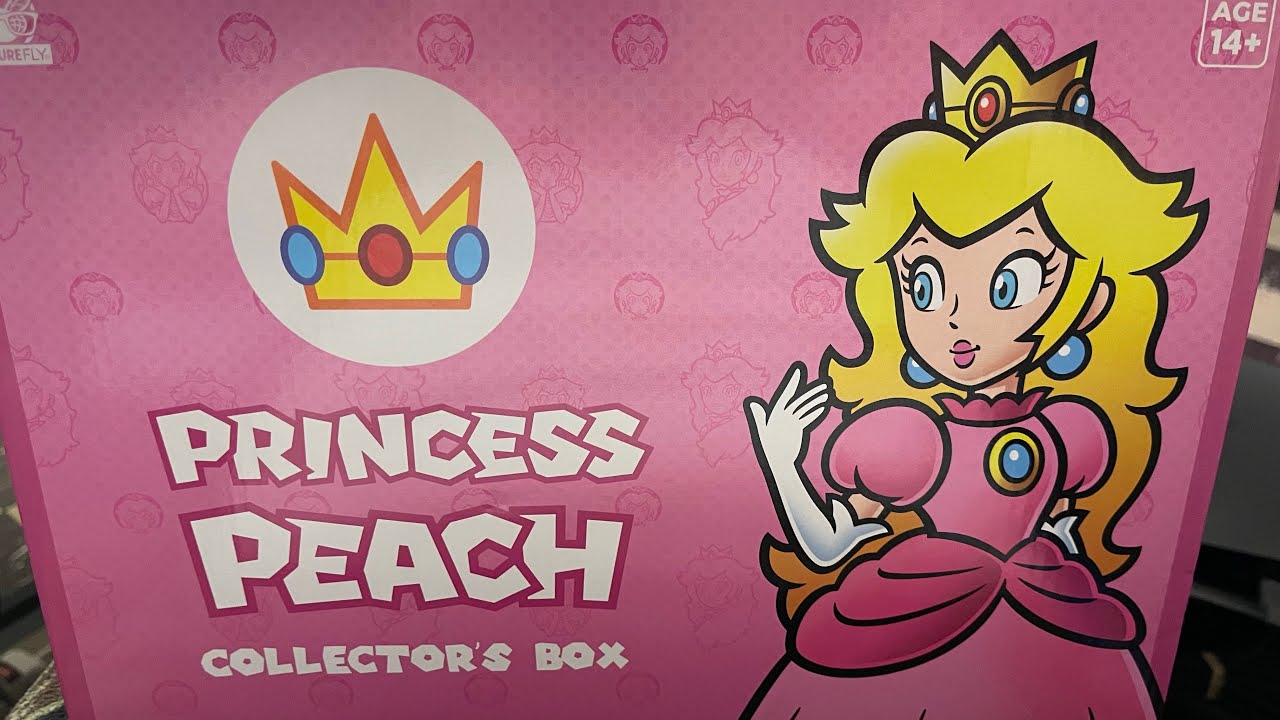 Princess Peach Collectors Unboxing - YouTube