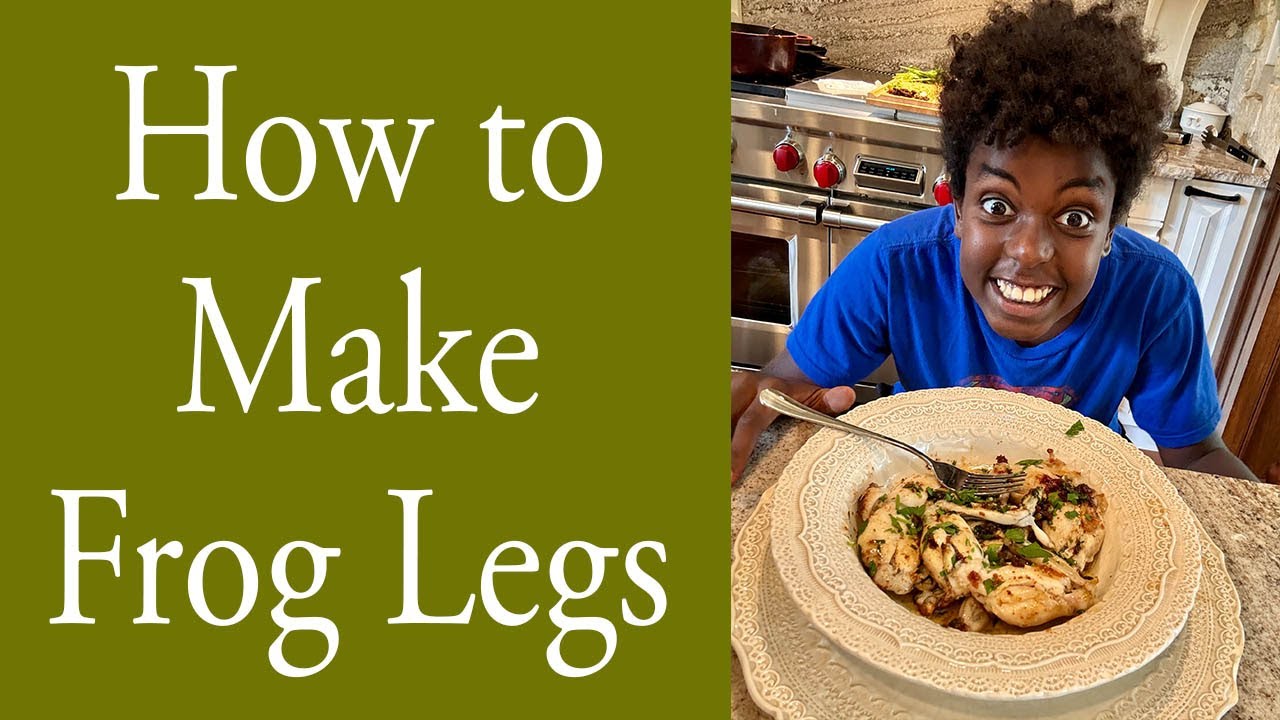 How to Make Frog Legs - YouTube