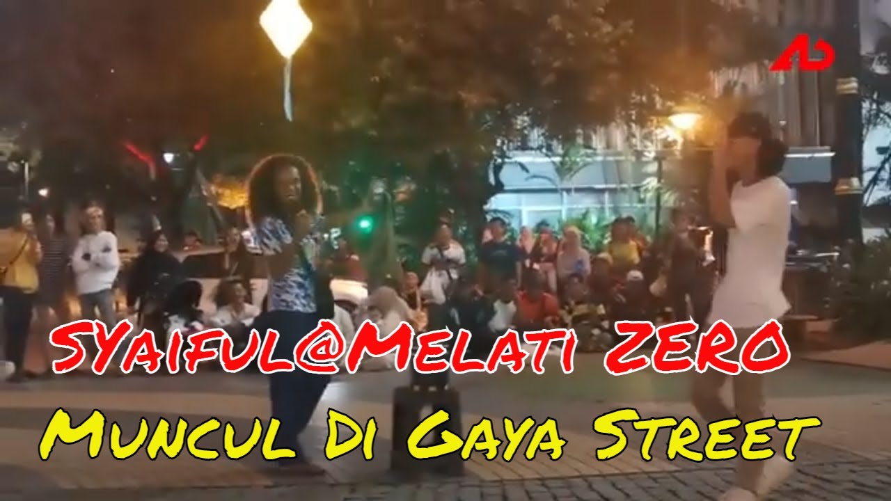 Gaya Street riuh dengan kemunculan Melati ZERO - YouTube