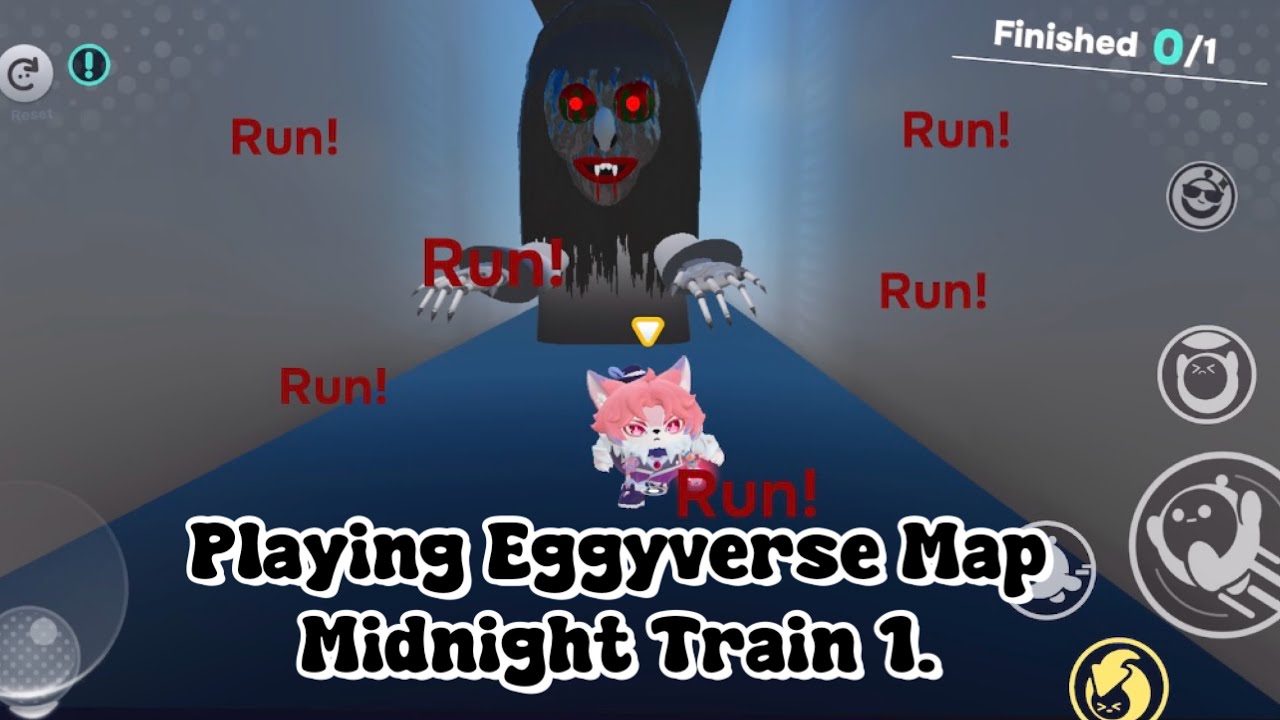 Playing Eggyverse Map Midnight Train 1. - Eggy Party - YouTube