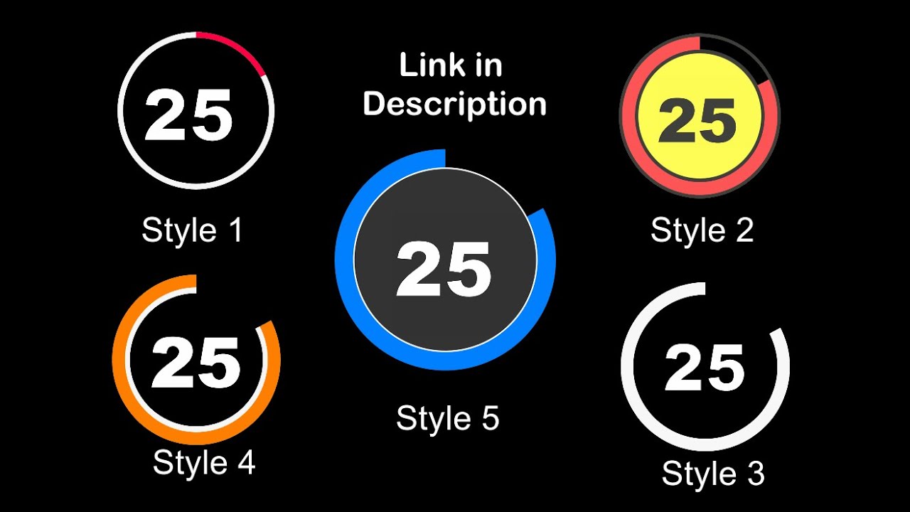 timer | Countdown timer | 30 seconds timer | clock timer | Transparent ...