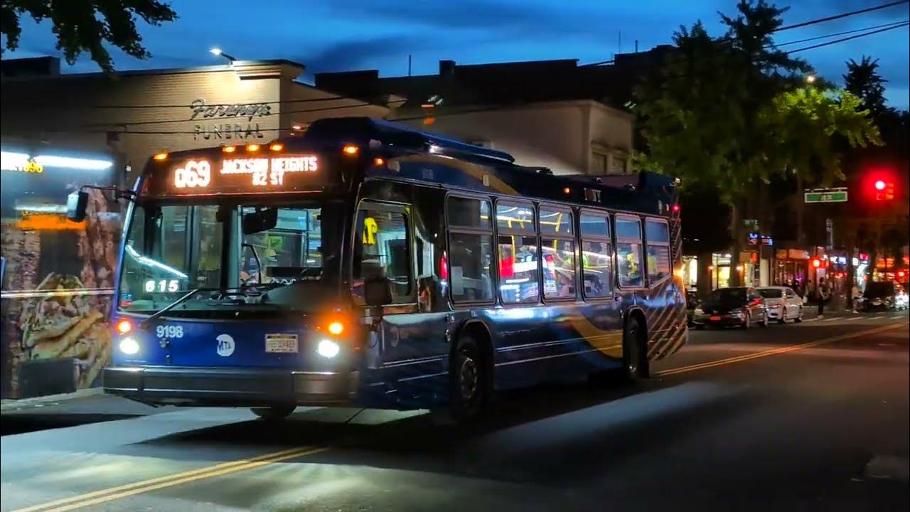 MTA Bus: 2023 Nova Bus LFS 9198 on the Q69 at Ditmars Boulevard & Steinway Street - YouTube