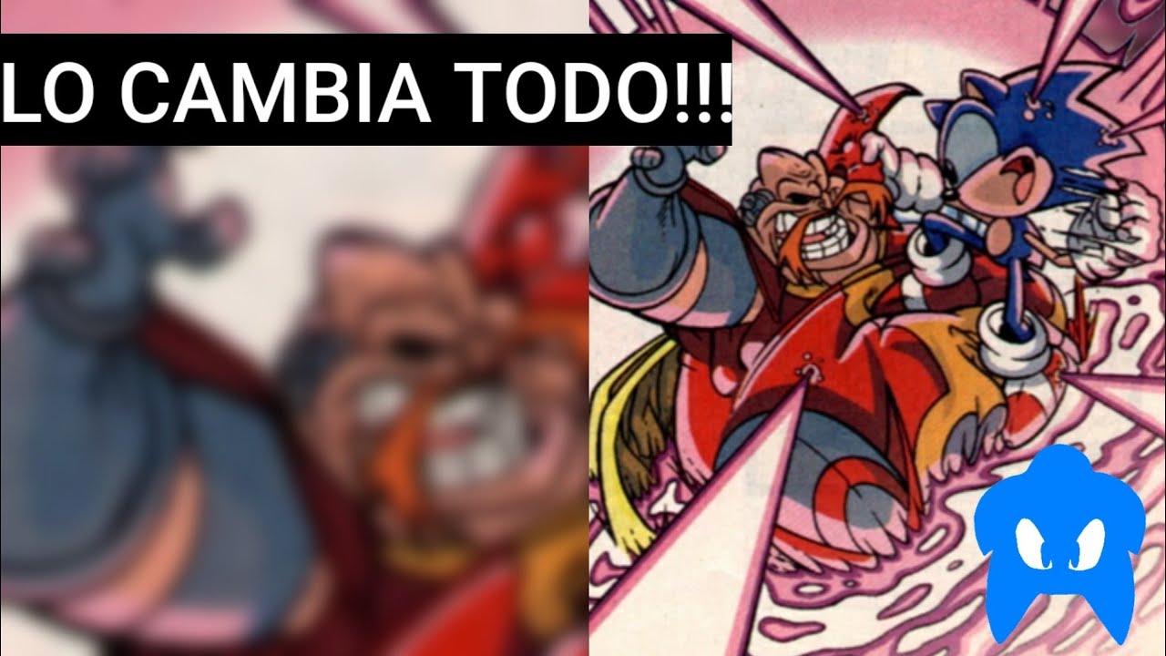 LA VEZ QUE SONIC DERROTÓ AL DR ROBOTNIK (sonic archie comics) - YouTube