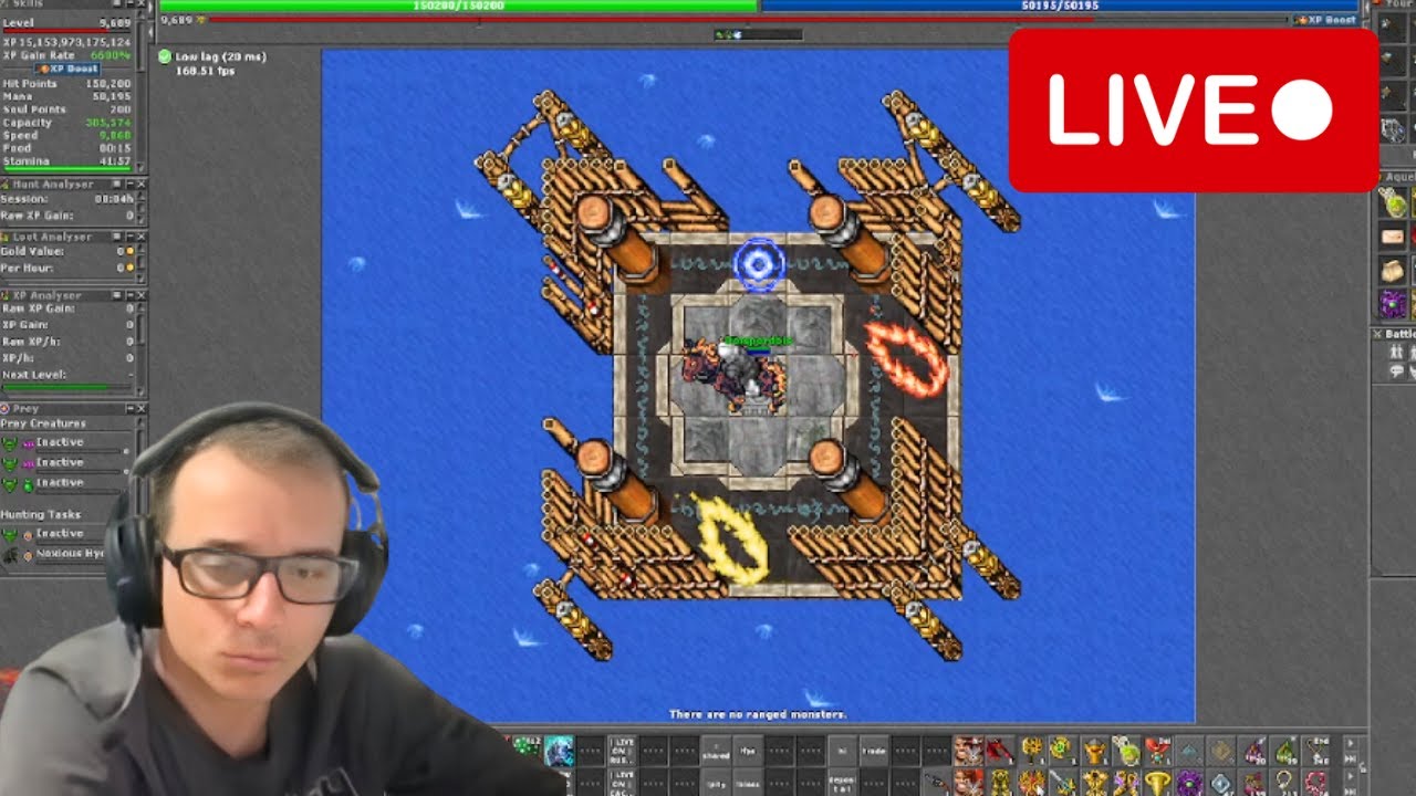 "⚔️ Tibia Live: Exploring the Lands of Legends! 🌍" - YouTube