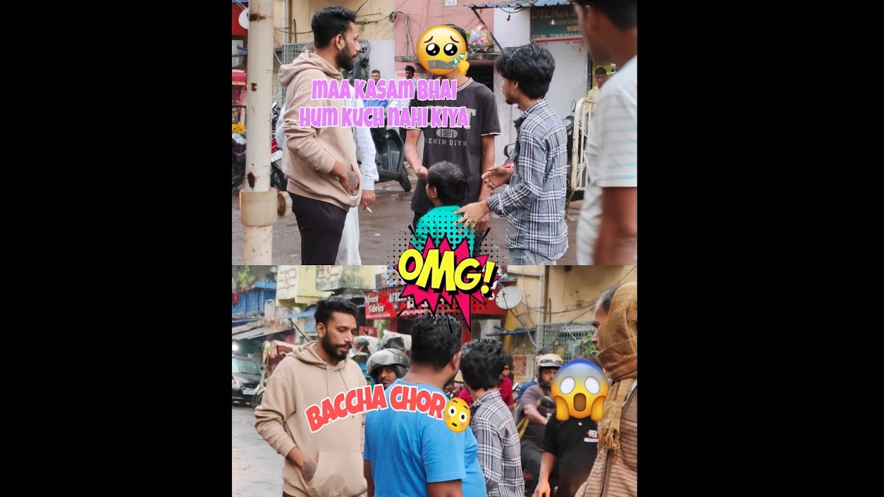 baccha chor prank 😂😆|| don't miss end 😳 #shots #shotsvideo # ...