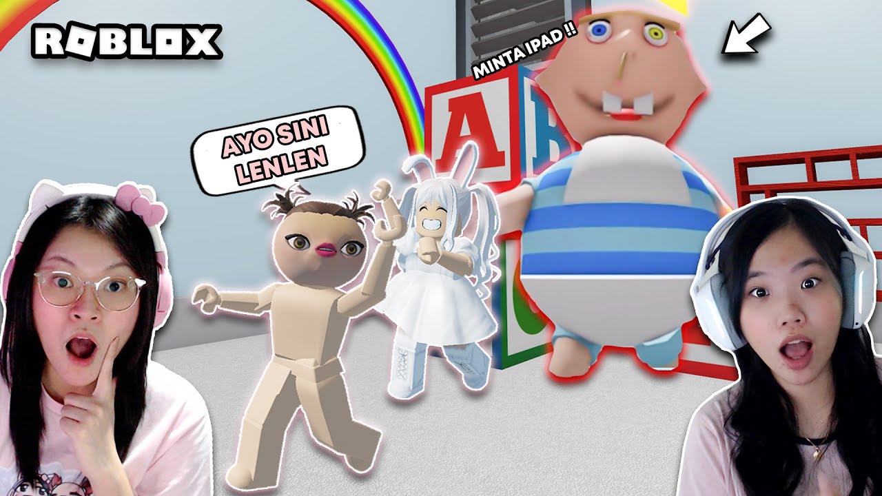 Aku dan LenLen Dikejar Bocil Ipad ?!! [Roblox Indonesia] - YouTube