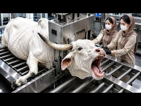Inside the White Grey Brahman Bull Leather Factory | How Luxury Horn & Leather Bags Are Made.