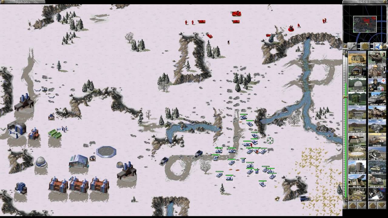 Red Alert 1 - Allied Mission 10 - YouTube