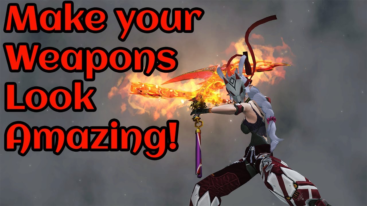PSO2 Change Weapon Appearance With Weapon Transmutation Guide ...