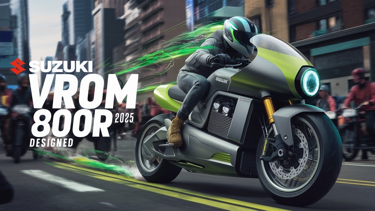 Suzuki Vrom 800R 2025: A Perfect Blend of Power and Style" - YouTube