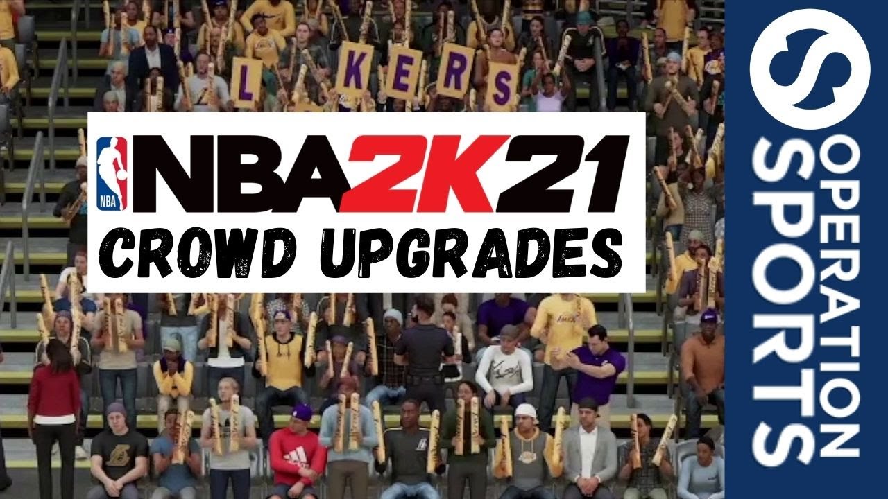 NBA 2K21 - Next-Gen Crowd Interactions - YouTube