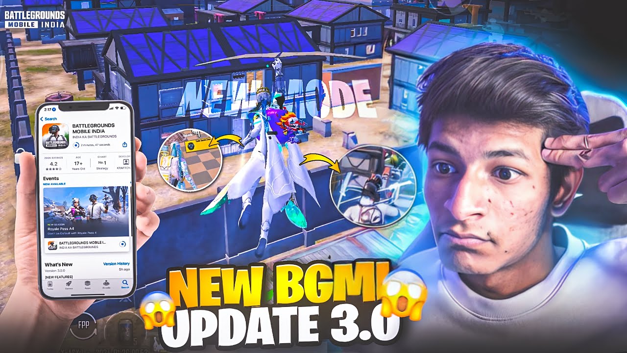 LegendX: BGMI NEW UPDATE 3.0🤩 Secret Warehouse - New WebShooter ...