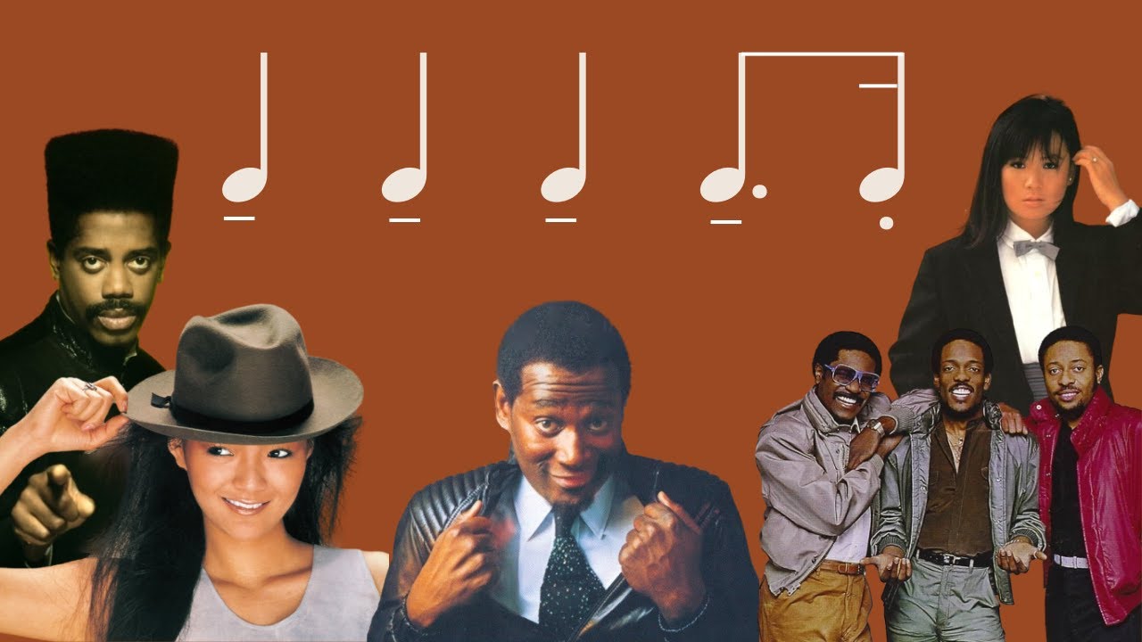 This rhythm was EVERYWHERE in '80s Funk, R&B, Boogie, AOR, and City Pop ...